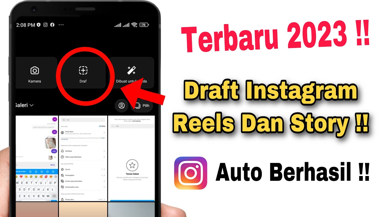 Cara Mencari Draft Di Instagram Youtube