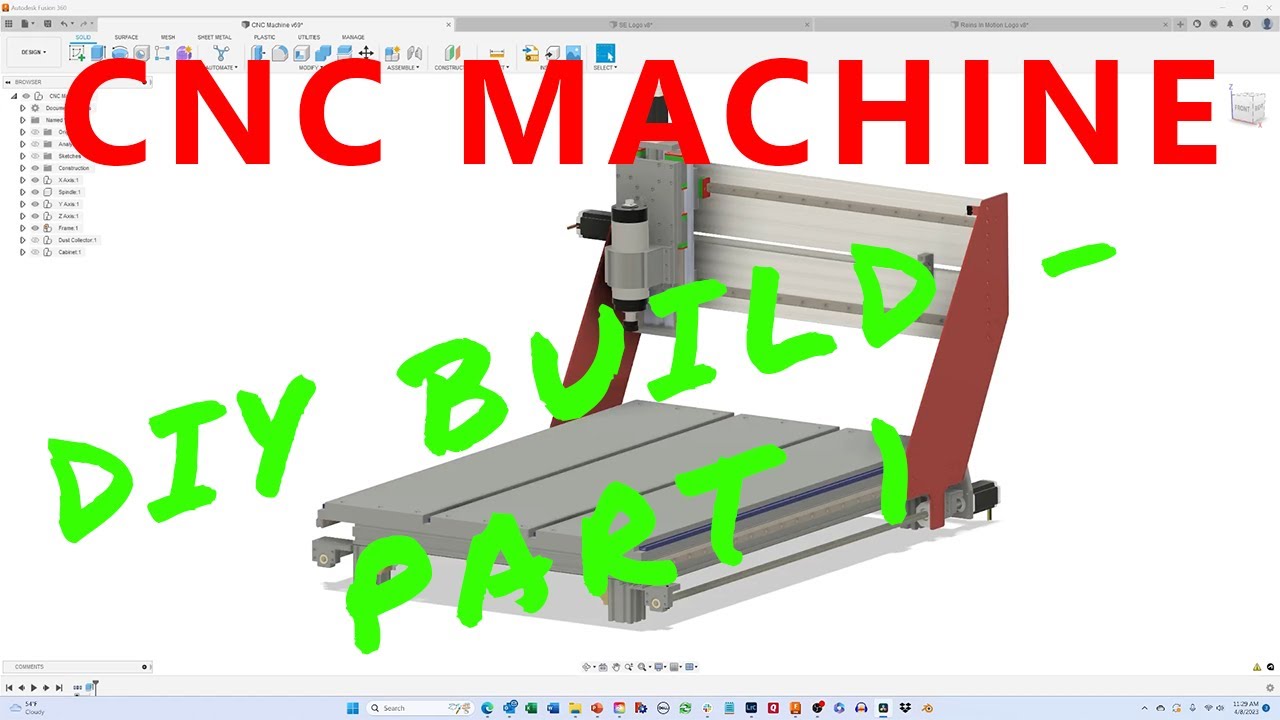 Cnc Machine Design Youtube