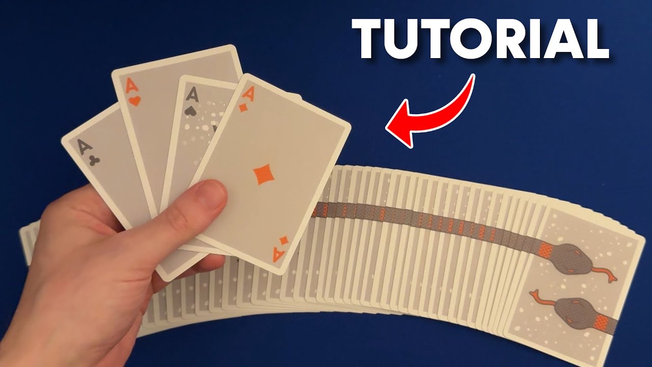 Asmr A Relaxing Card Trick Tutorial Youtube