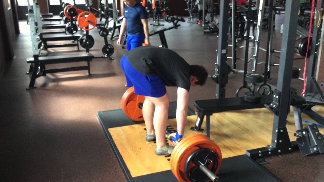 Pr Deadlift 5x2x160kg 352lbs Youtube