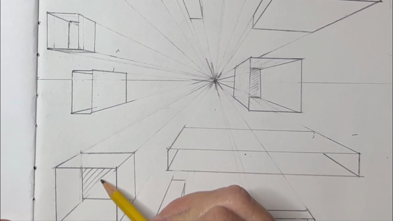 One Point Linear Perspective Youtube