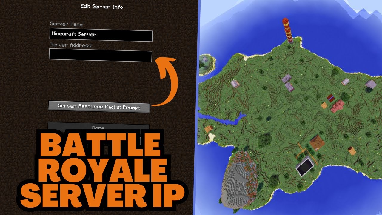 Minecraft Battle Royale Server Ip 2025 Youtube