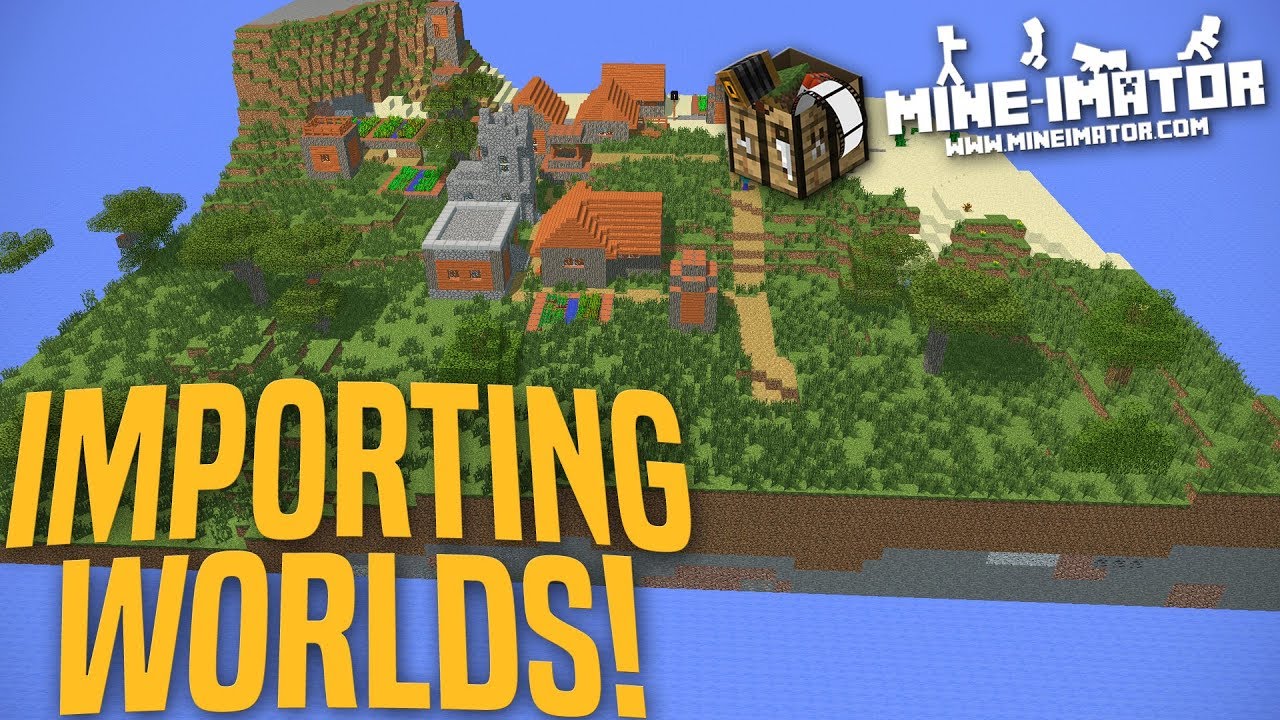Mine Imator Tutorial How To Import Minecraft Worlds Part 2 Youtube