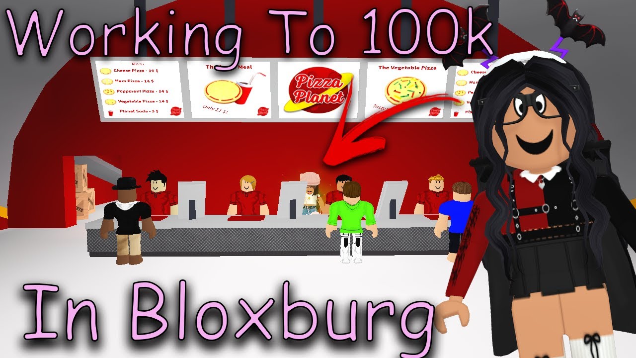 Working In Bloxburg To Earn 100k Roblox Youtube