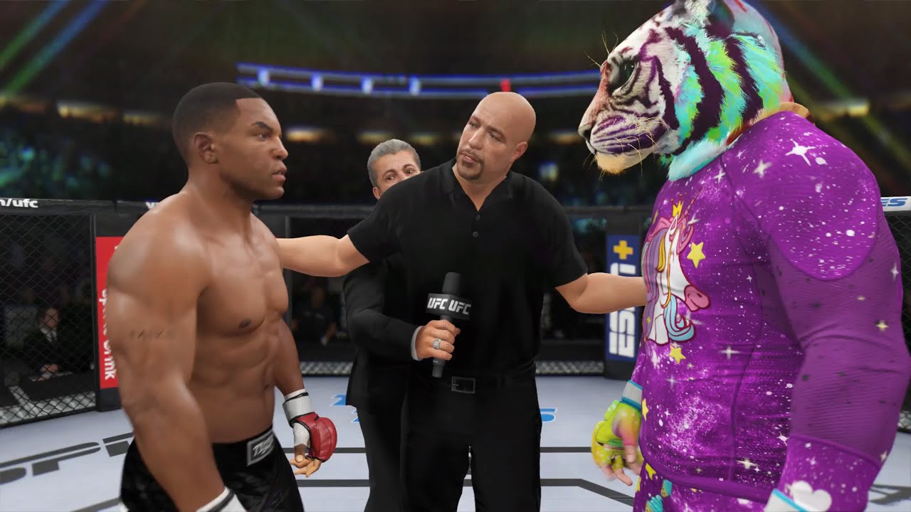 Mike Tyson Vs Magic Tiger Ea Sports Ufc 4 Boxing Club рџґљ Youtube