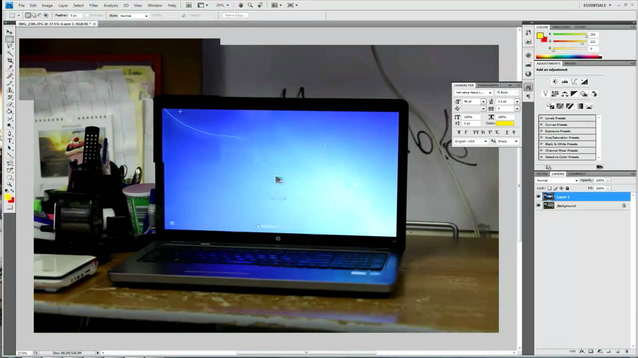 How To Create A Transparent Screen Illusion Youtube