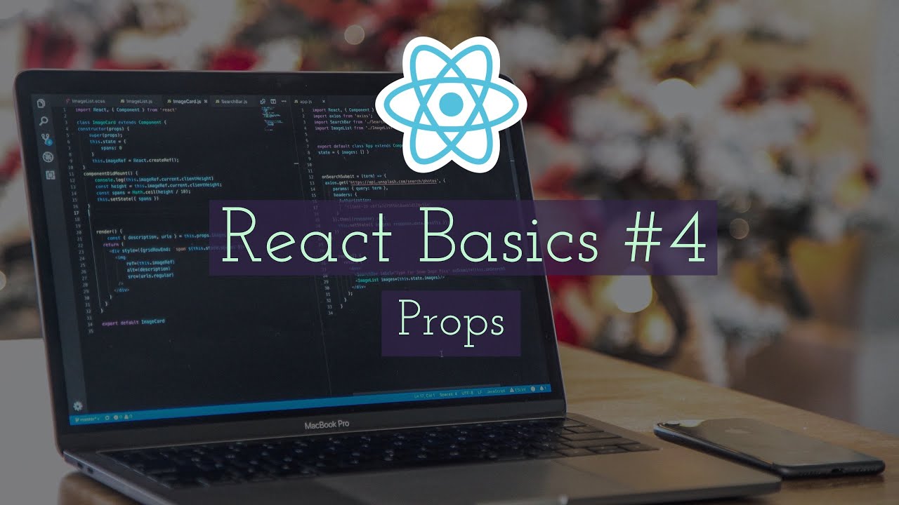 React Tutorial 4 React Props Youtube