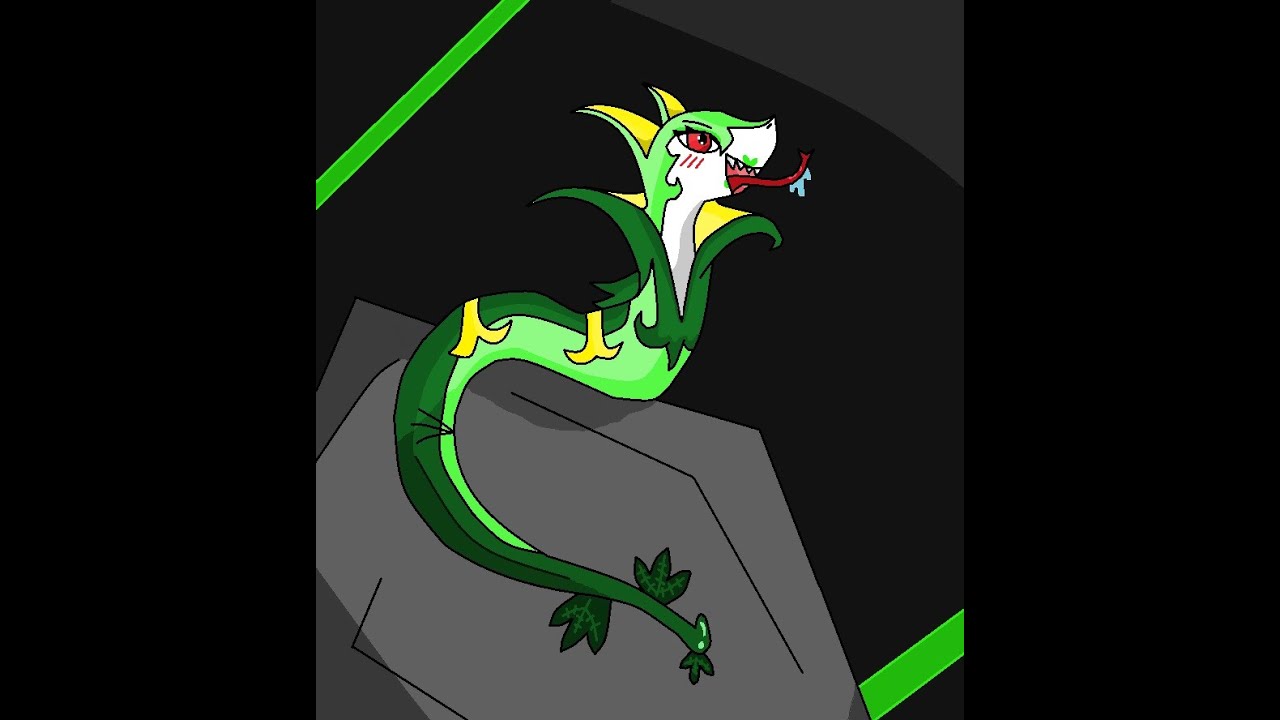 Serperior Versión Santgame7 Speedpaint Youtube