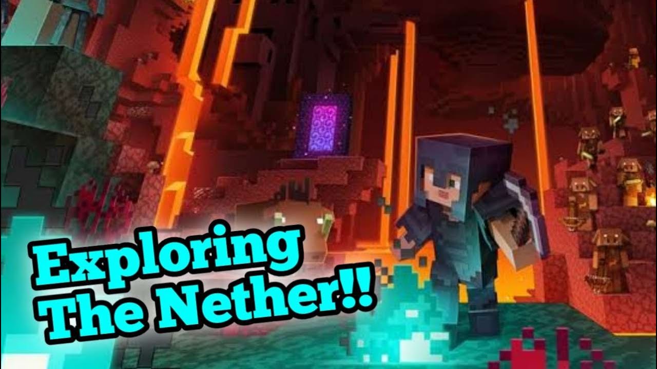 Exploring The Nether Minecraft World 02 Youtube