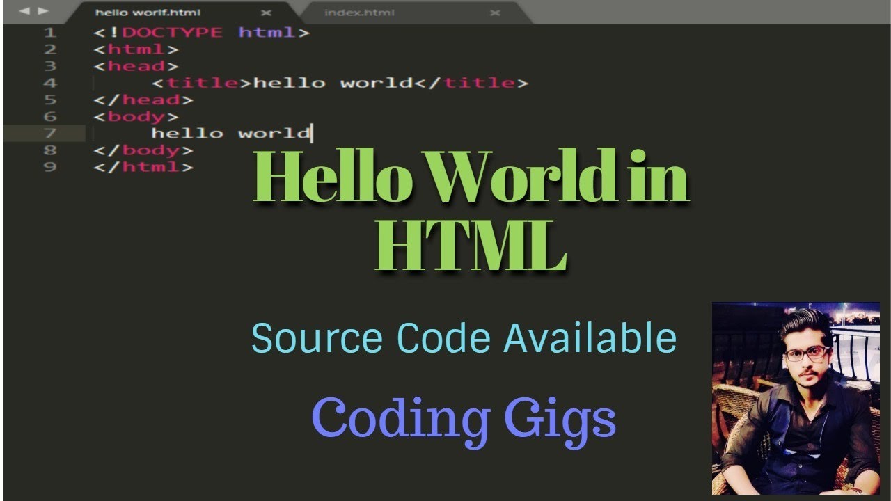 Page Html Hello World At Amanda Unger Blog