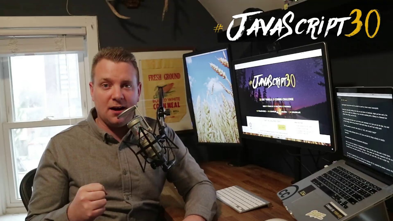 Announcing Javascript30 30 Day Vanilla Js Coding Challenge Youtube