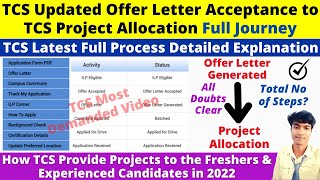 Tcs Updated Offer Letter Acceptance To Tcs Project Allocation In 2022 ...