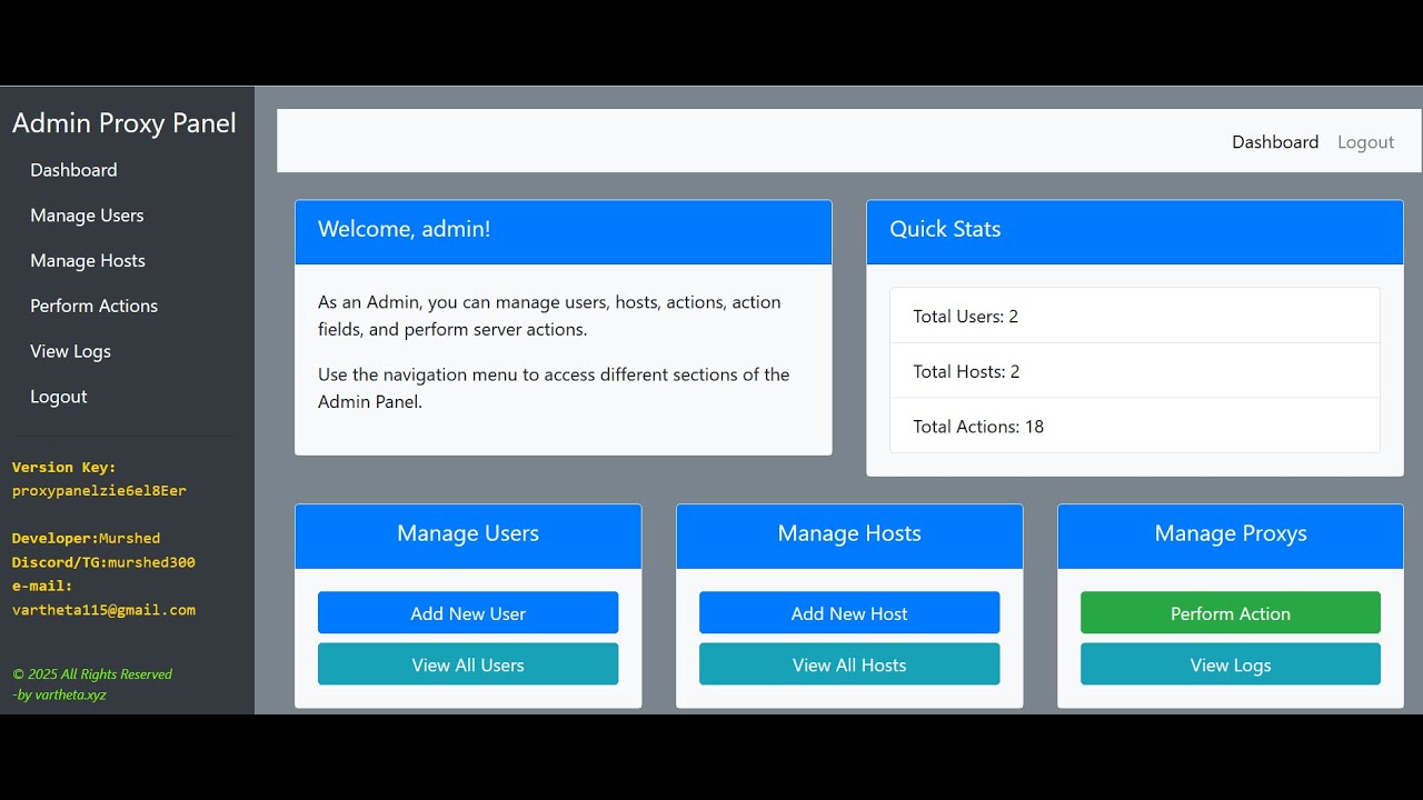 Automated Ipv4 Squid Proxy Generator Management Panel Youtube