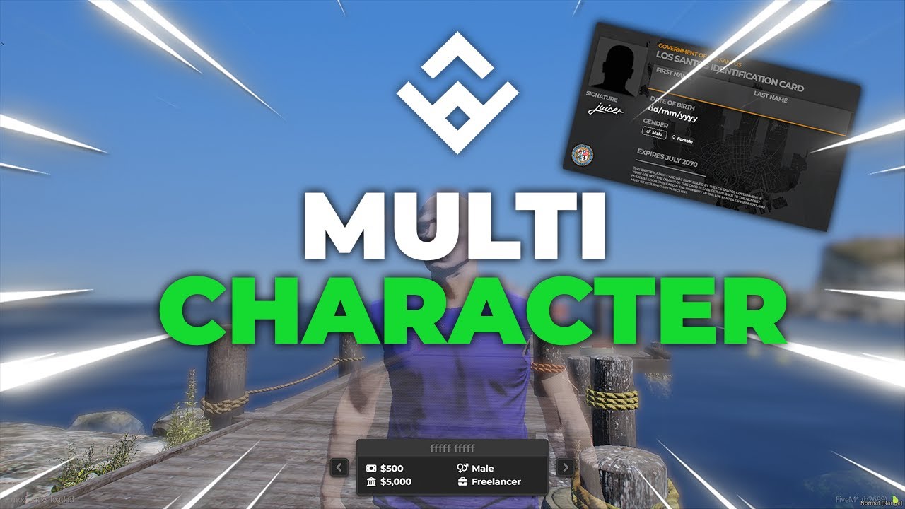 Fivem Multi Character Script Purescripts Esx Qb Standalone
