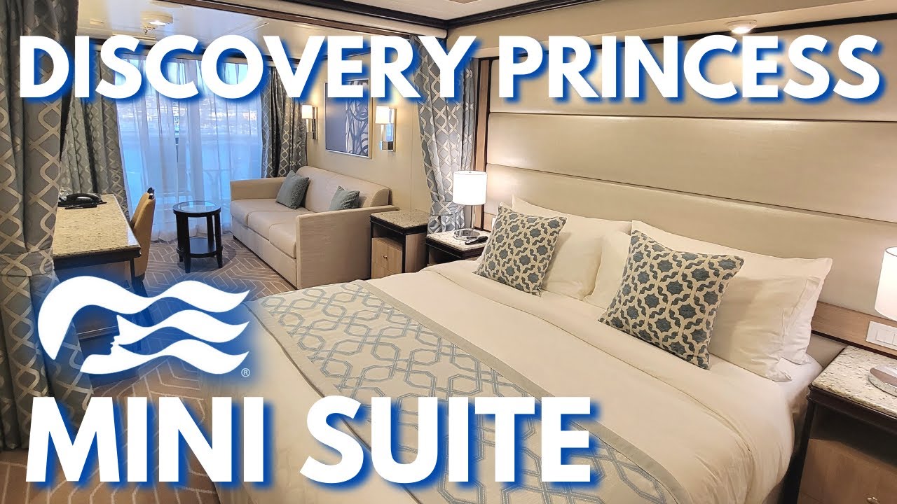 Discovery Princess Deluxe Oceanview Balcony Cabin Stateroom Tour Free