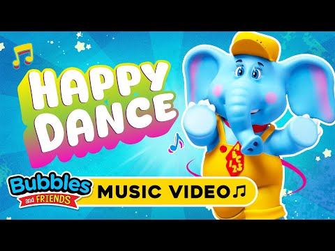 Happy Dance Bubbles Friends Brain Break Dance For Kids Youtube