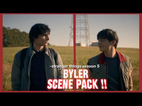 Byler Scene Pack Stranger Things Season 5 Youtube