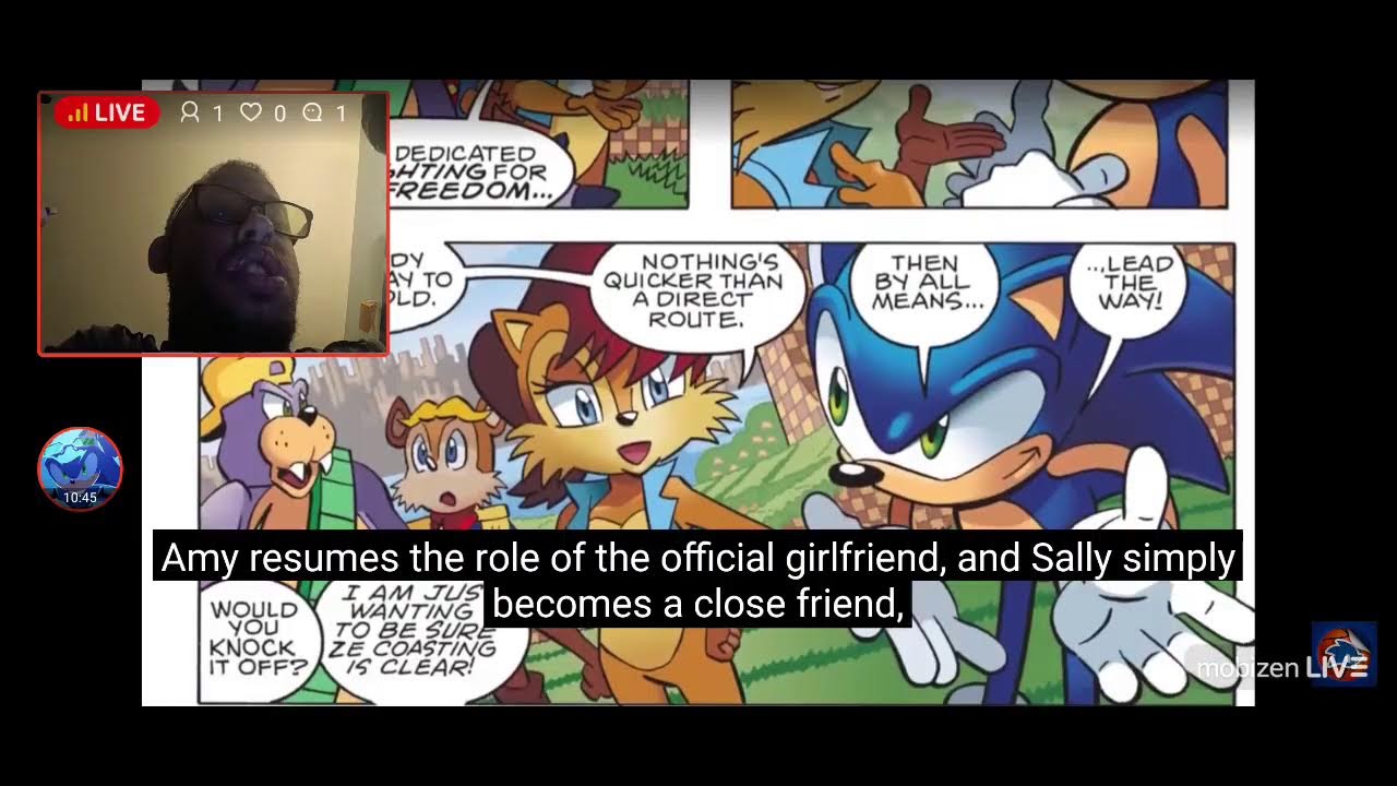 How The Idw Comics Revised Sonic S Character Reaction Youtube