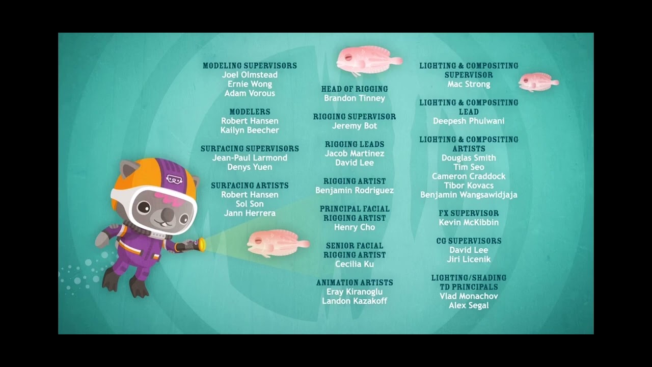 Octonauts The Caves Of Sac Actun End Credits Youtube