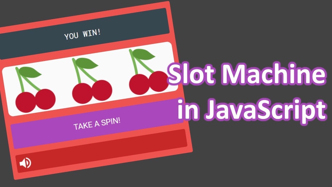 Slot Machine In Javascript Youtube