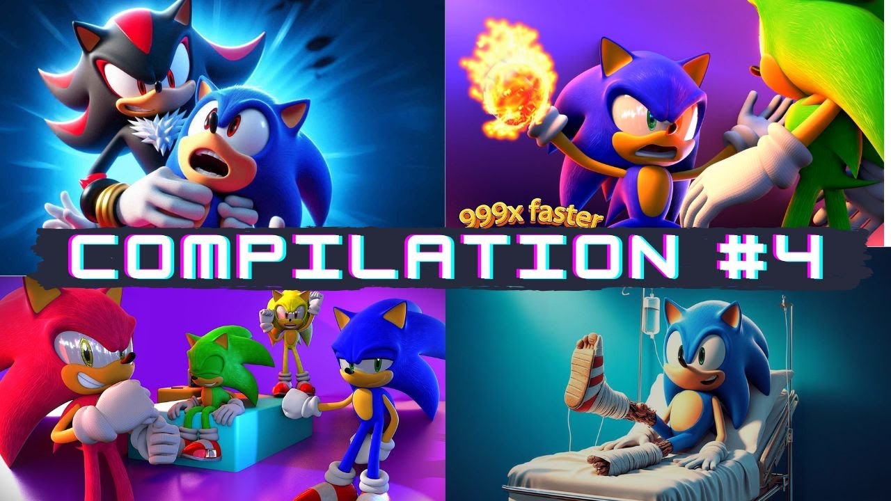 Sonic Tiktok Trend Animation Compilation 4 Funnyshorts Sonic Youtube