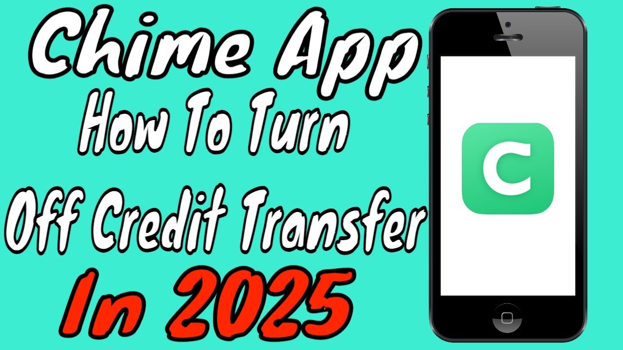Chime Bank Credit Builder How To Turn Auto Transfers Off Youtube