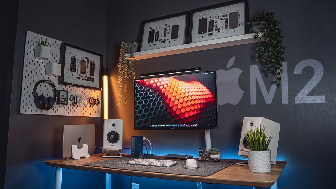 Turning My M2 Macbook Air Into The Ultimate Desktop Desk Setup Youtube