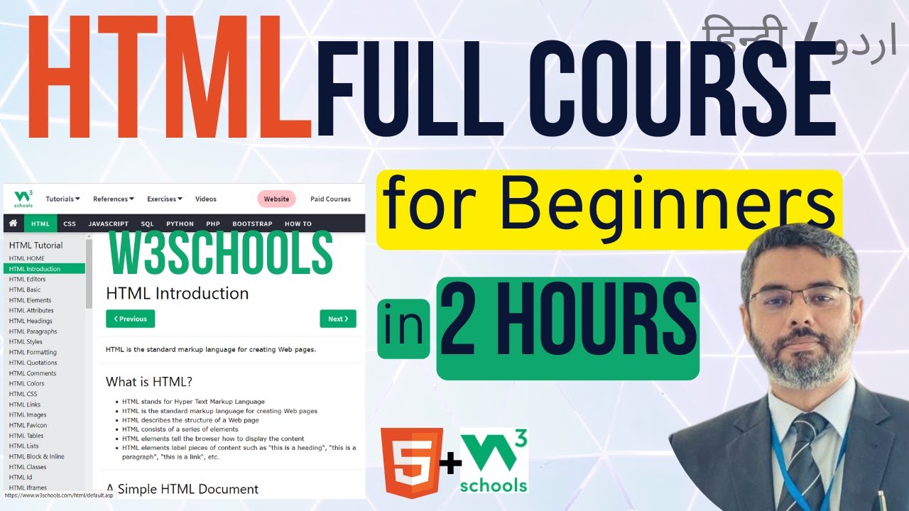 W3schools Html Tutorial In Hindi W3schools Html Tutorial For