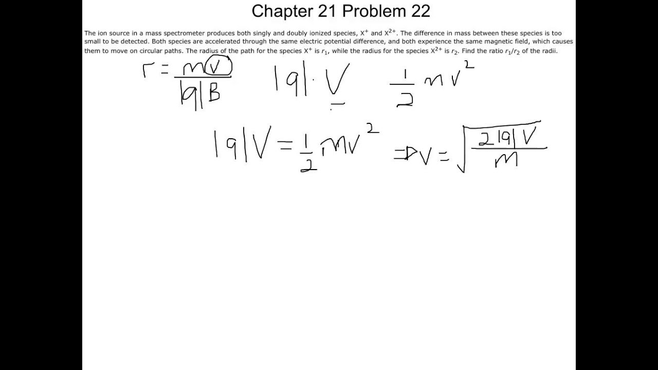 Chapter 21 Problem 22 Cutnell Johnson Youtube