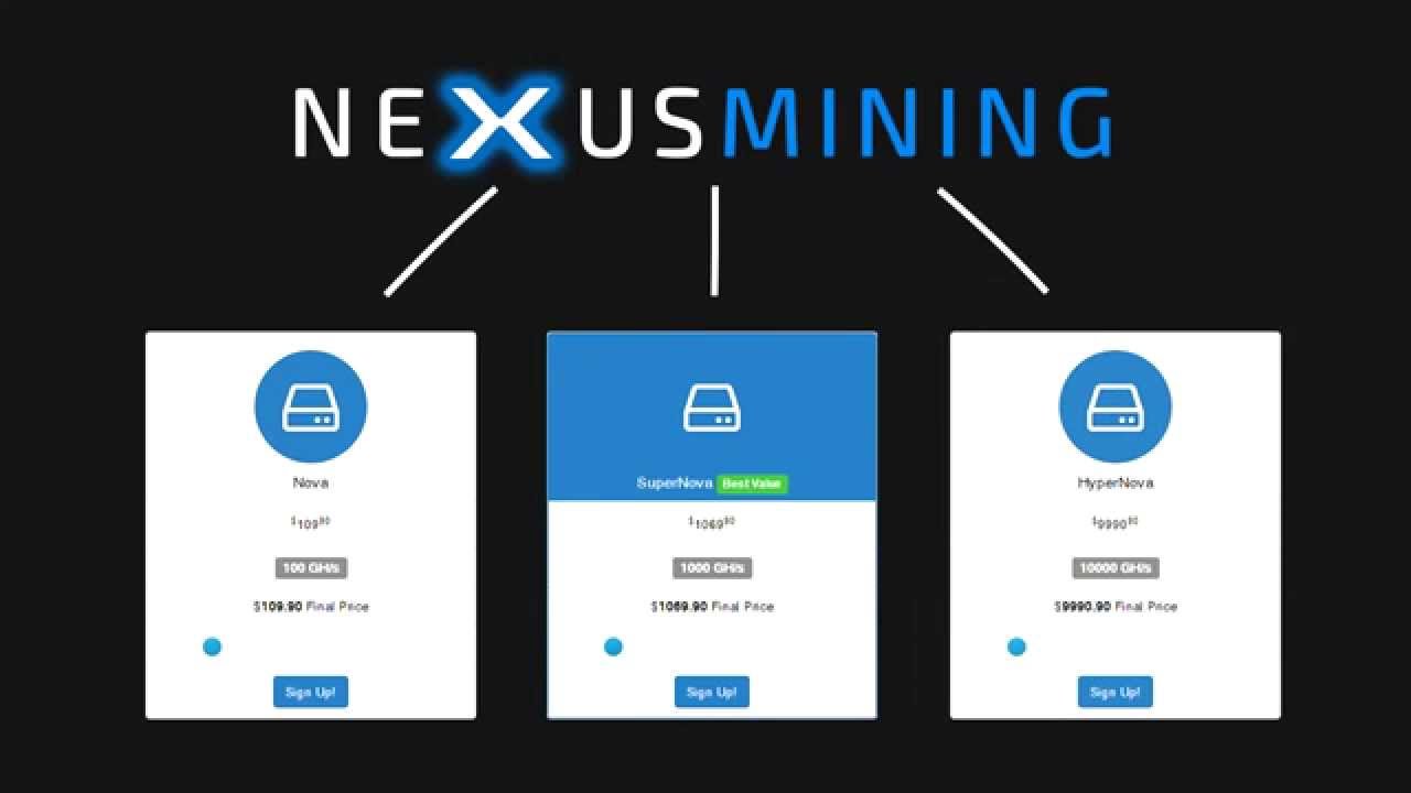 Nexus Cloud Mining 2014 Youtube