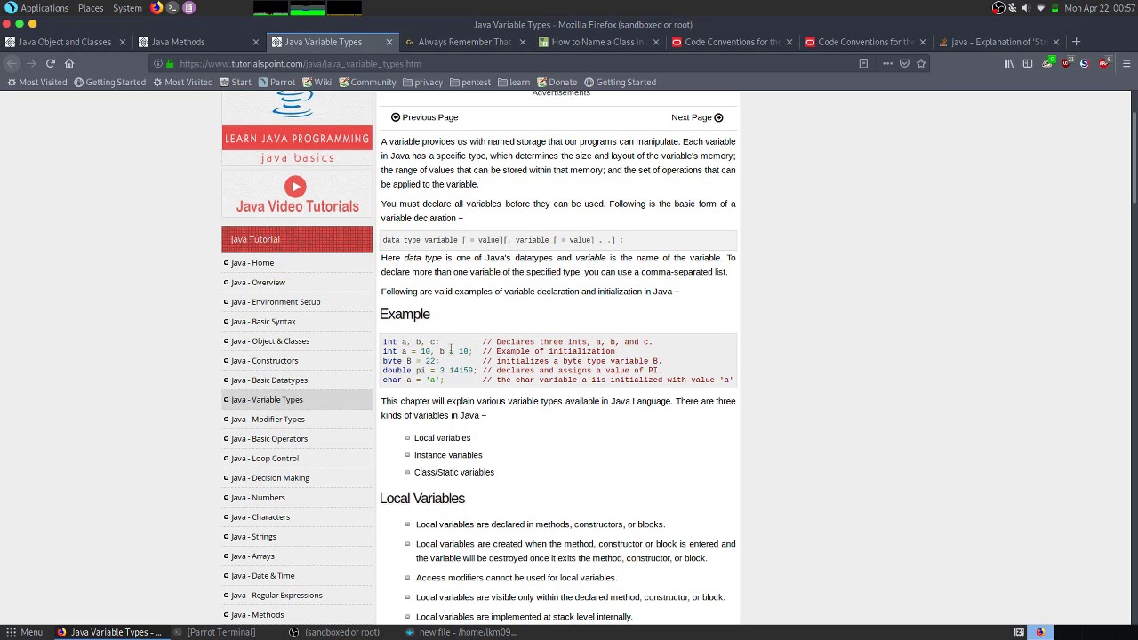 Basic Java Syntax Youtube