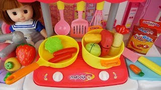 Baby Doll Kitchen Food Cooking And Mart Toys Baby Doli Play ...