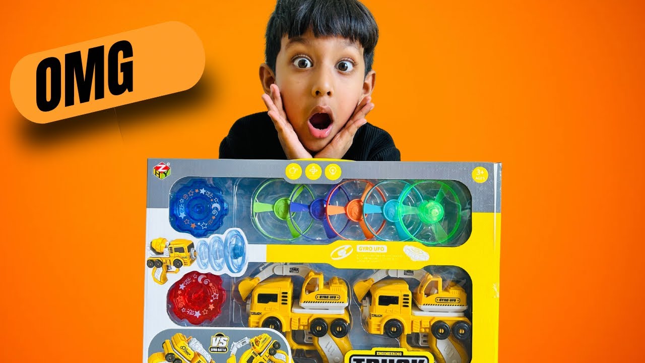 Unboxing Truck Toy Kids Fun Videos Youtube