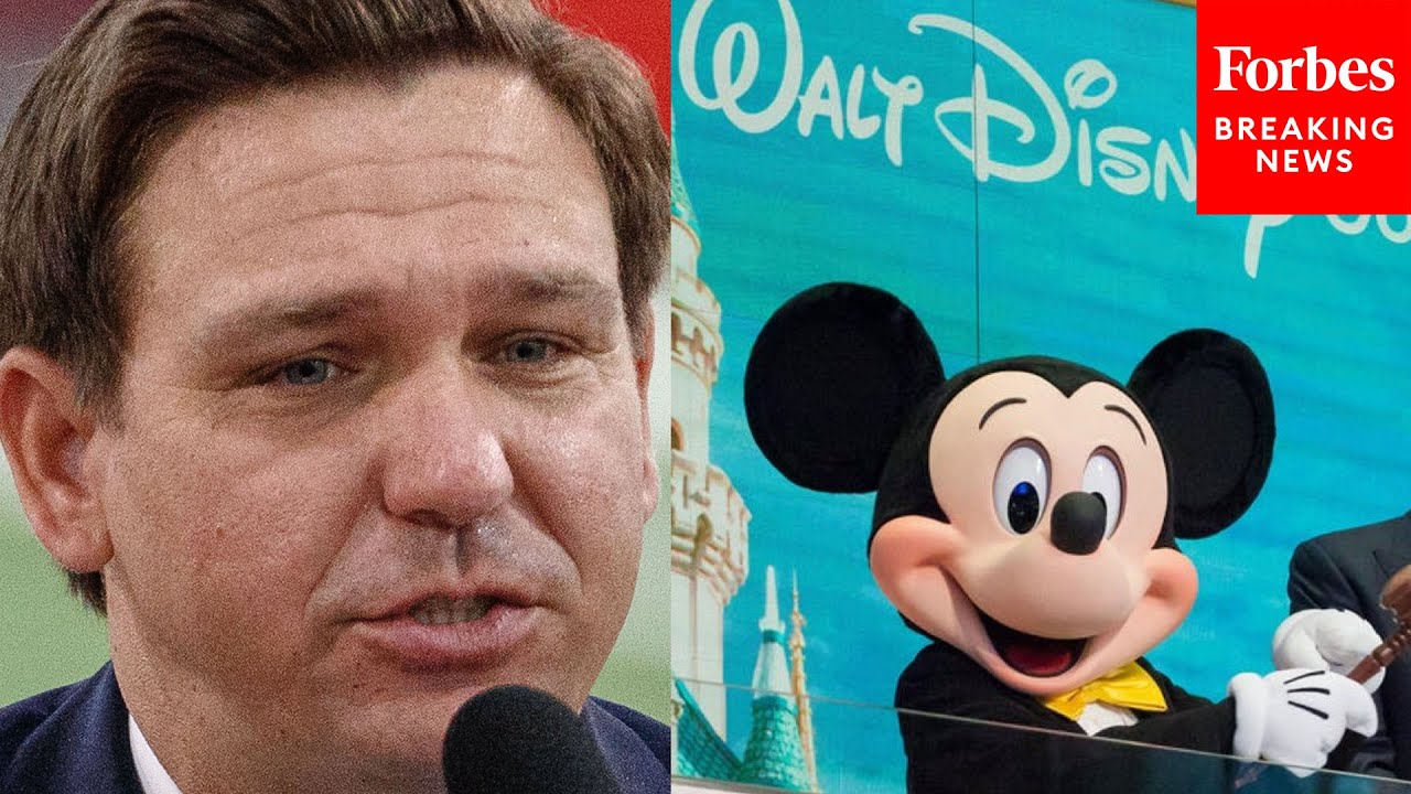 Desantis Hints At Big Change To Disney As War Between Mouse And Gop