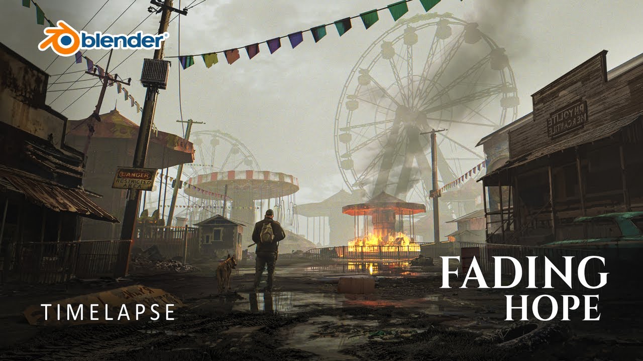 Blender Concept Art Timelapse Youtube