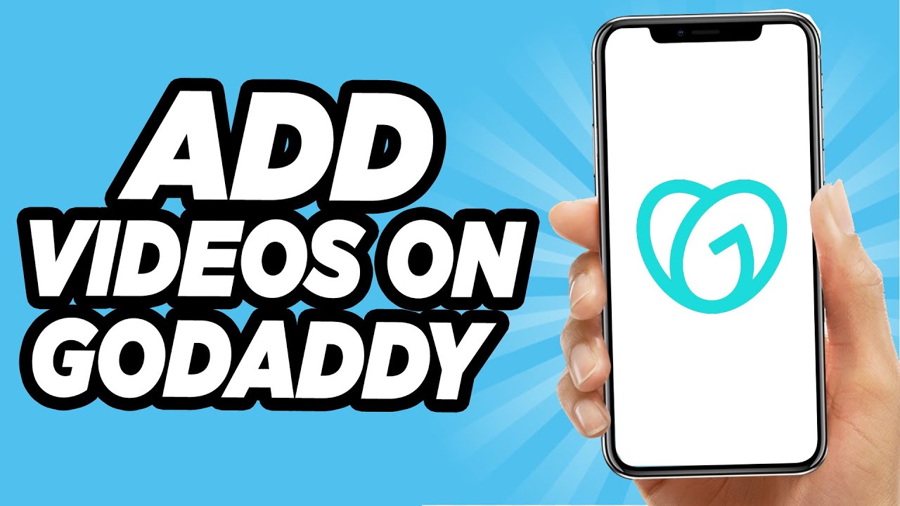 How To Add A Video In Godaddy Easy 2025 Tutorial Youtube
