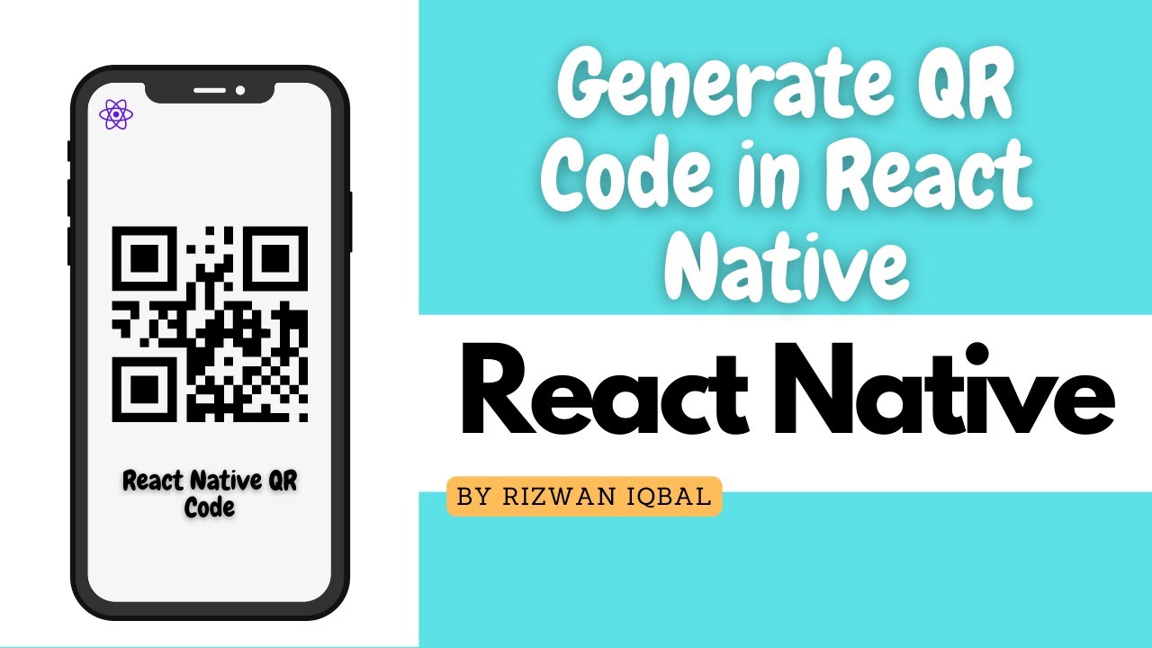 How To Generate A Qr Code In React Native Qr Code In React Native