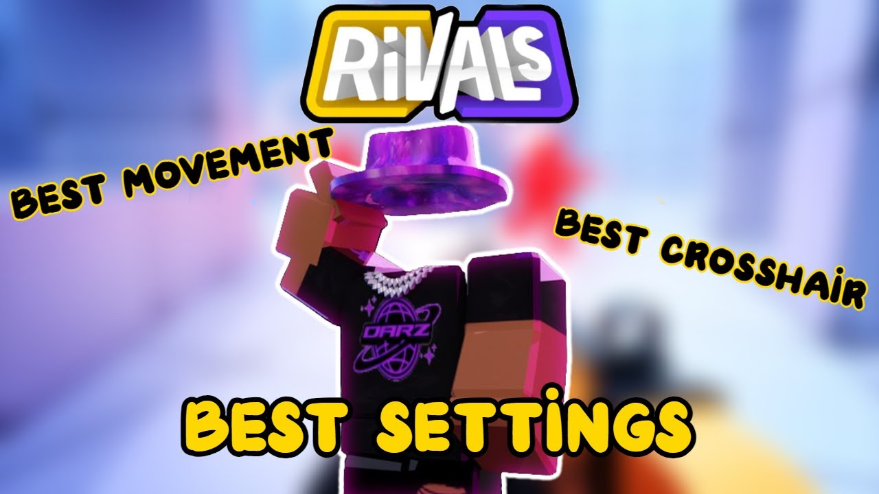 The Best Settings For Roblox Rivals Crosshair Movement Settings