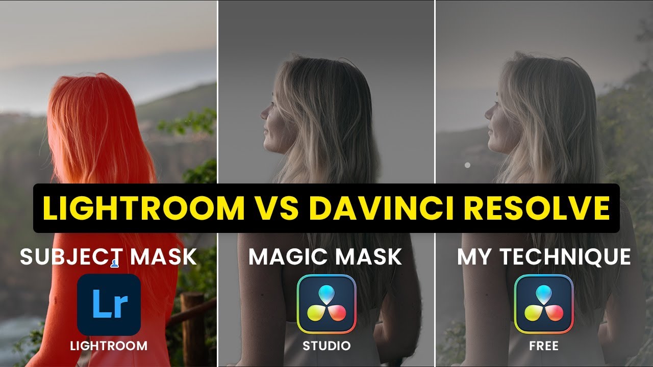 Ai Masking In Davinci Resolve Vs Lightroom Youtube