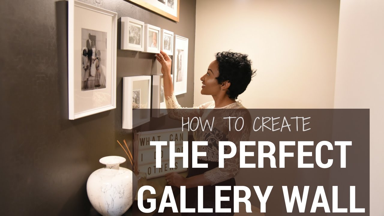 How To Create A Gallery Wall Simple Hacks Youtube