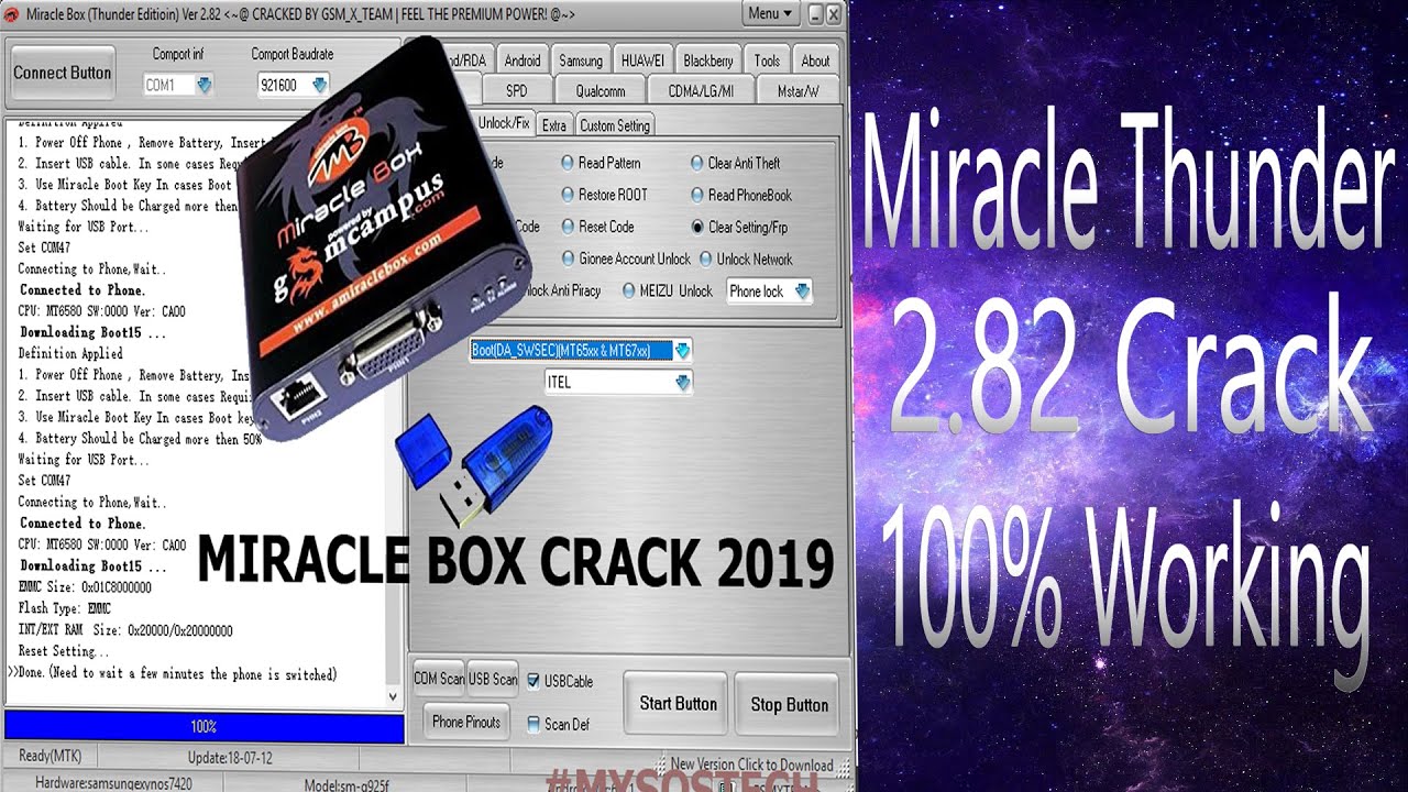 Miracle Thunder 2 82 Crack Without Box 100 Working Youtube