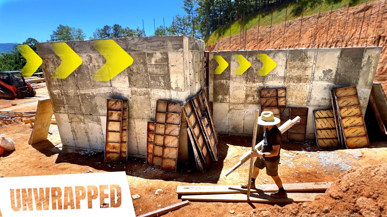 Construction Of A Mega Sized Modern Home Pt 13 Youtube