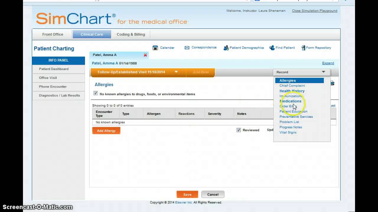 Simchart Document Preventative Services Youtube