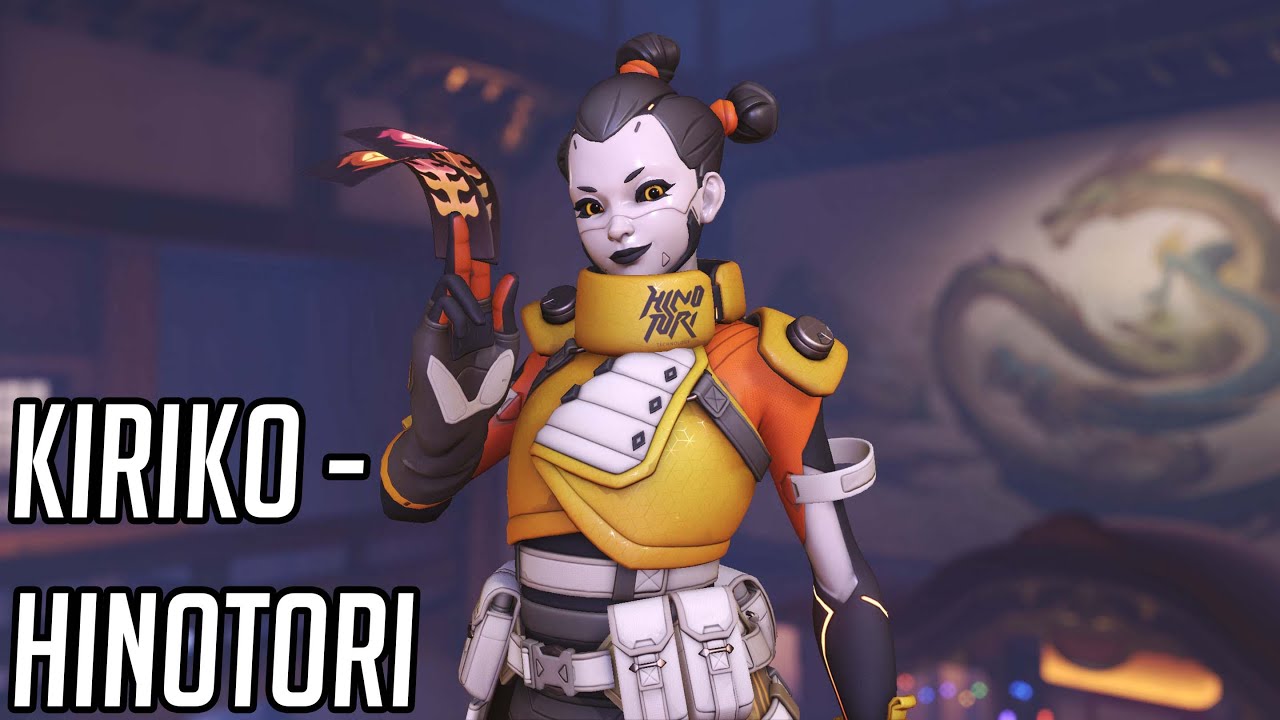 Kiriko Hinotori Skin Showcase Overwatch 2 Youtube