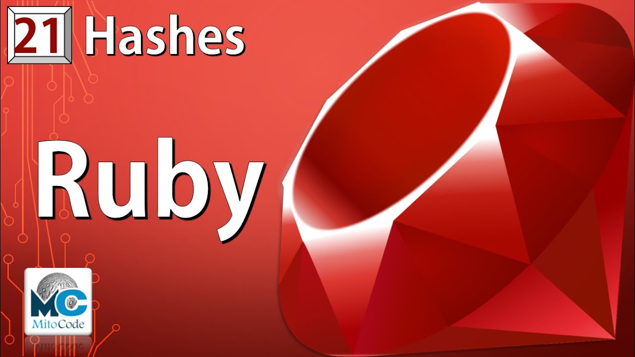 Ruby Tutorial 21 Hashes Youtube