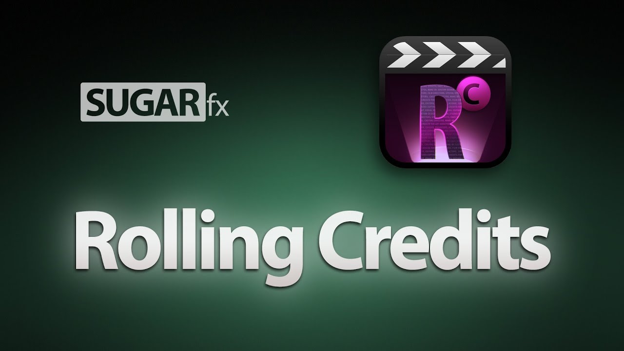 Rolling Credits Tutorial Youtube