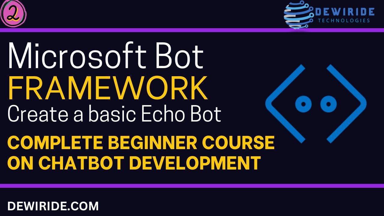 2 Create A Basic Echo Bot Using Microsoft Bot Framework Sdk V4 Net C