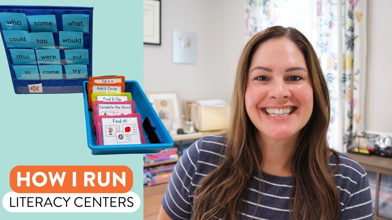 How I Run Literacy Centers In First Grade Literacy Center Management