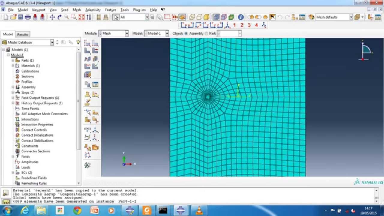 Abaqus Crack Tutorial Youtube