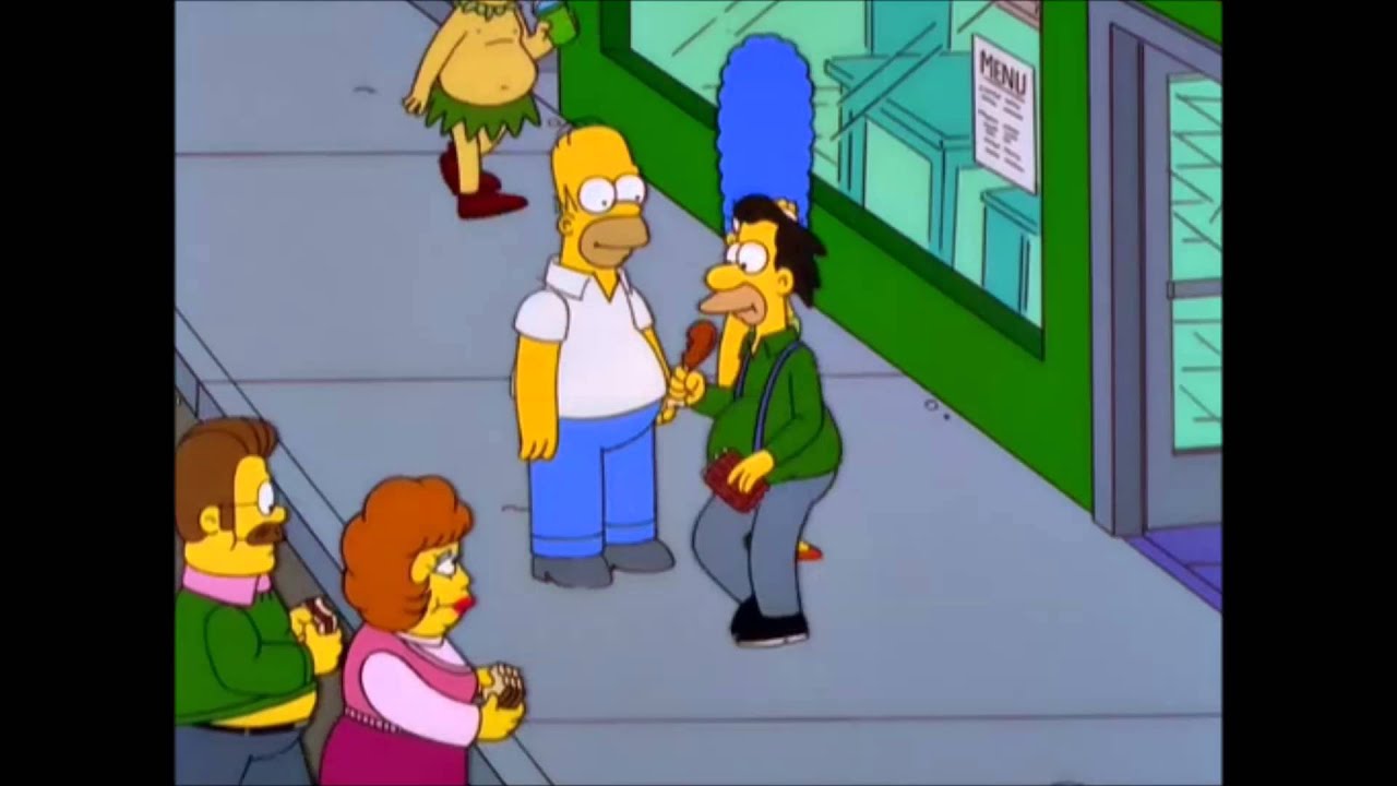 The Simpsons Fat Springfield Youtube